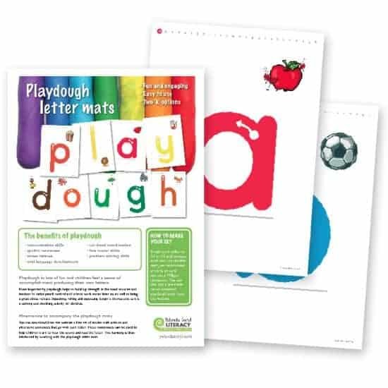 DIY Playdough Letter Mats | Yolanda Soryl Literacy